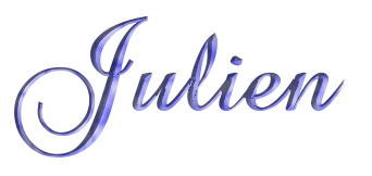 ♥ SIGNATURE ANIMÉE gratuite : gif prénom ///JULIEN